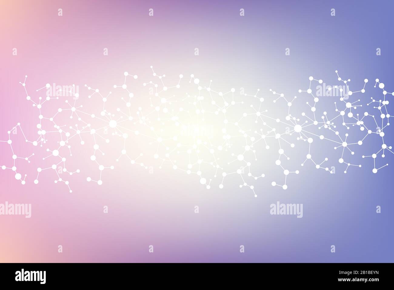 Structure molecule and communication. Dna, atom, neurons. Scientific ...