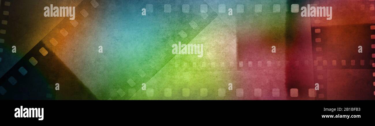 Colorful film negative frames background Stock Photo - Alamy