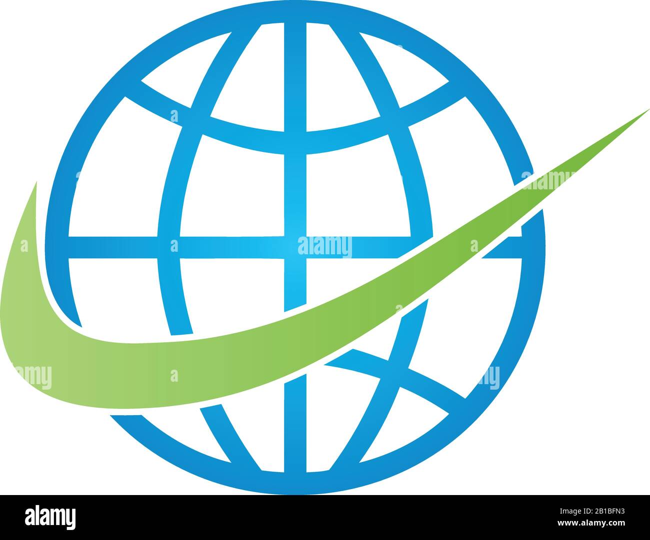 Earth, globe, check mark, logo Stock Vector Image & Art - Alamy