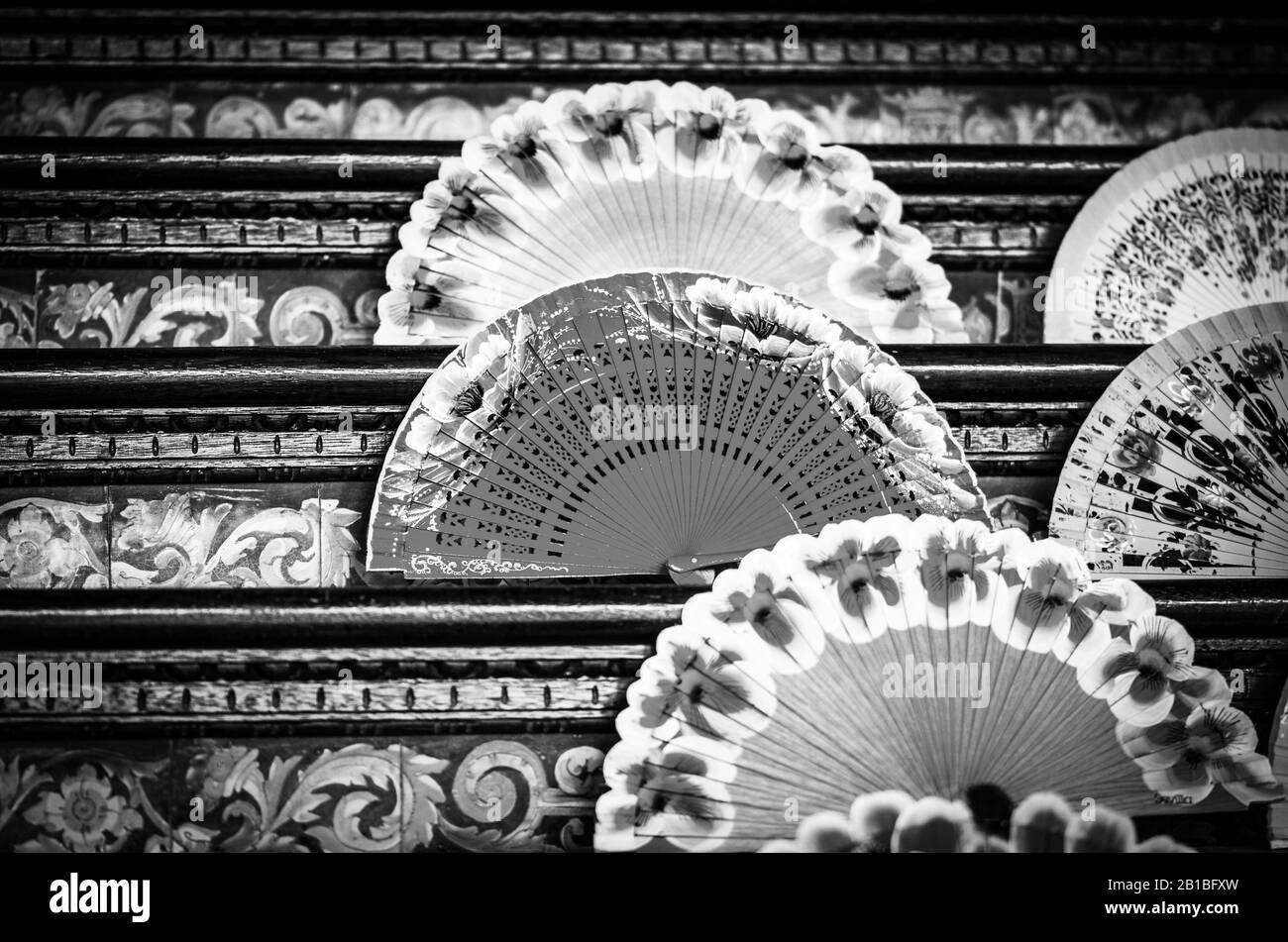 Female dancer dancing spanish Black and White Stock Photos & Images - Alamy