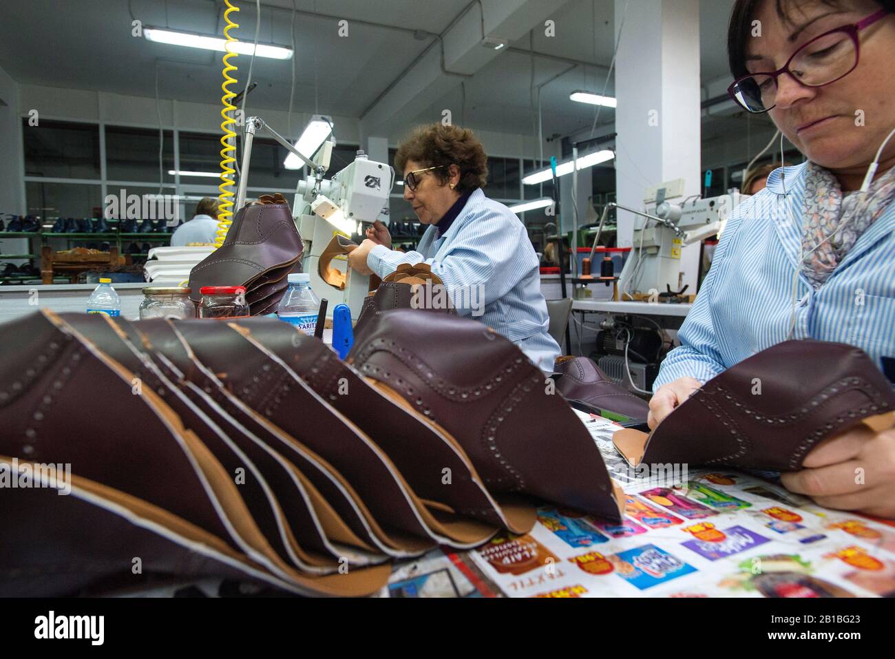 Factory shoe hi-res stock photography and images - Alamy