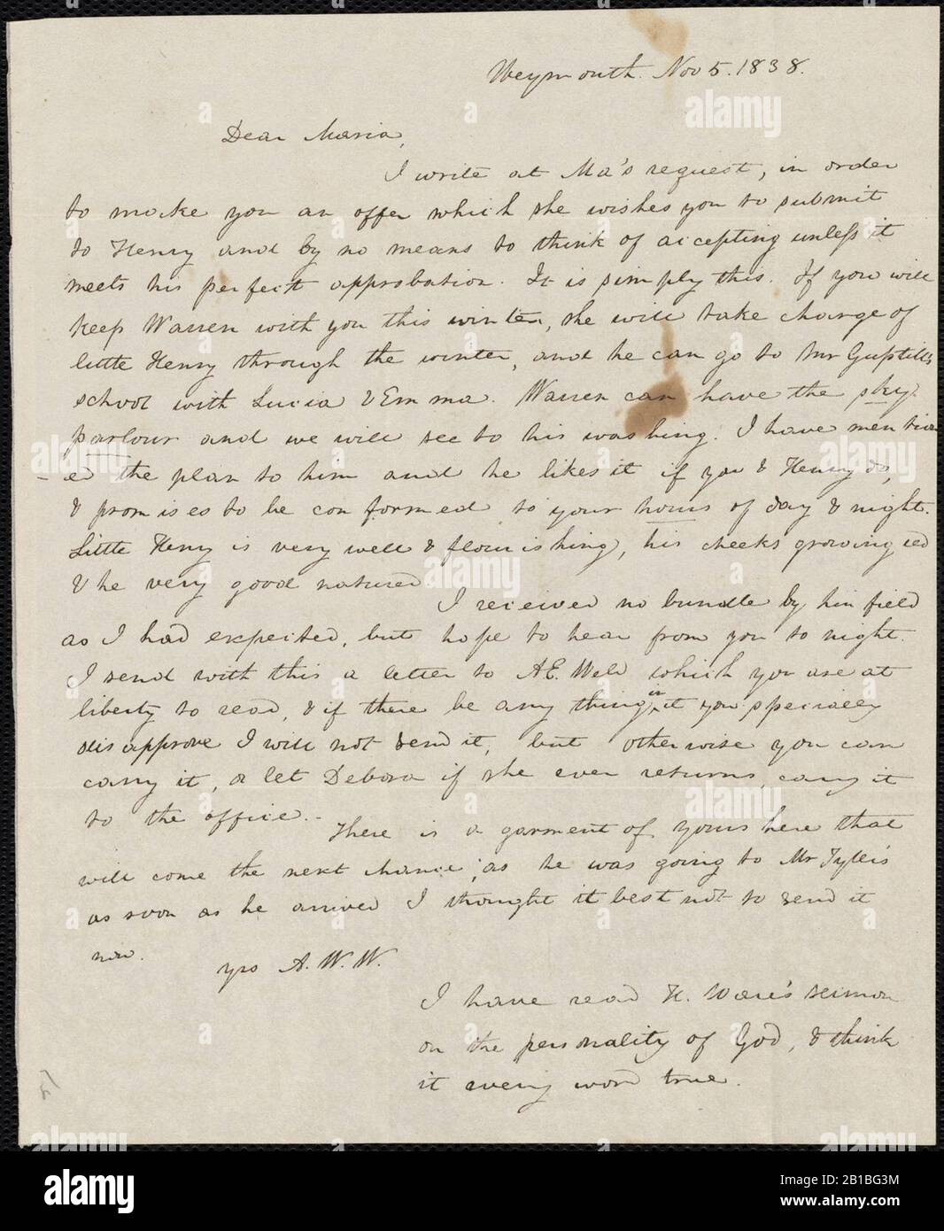 Chapman maria weston hi-res stock photography and images - Alamy