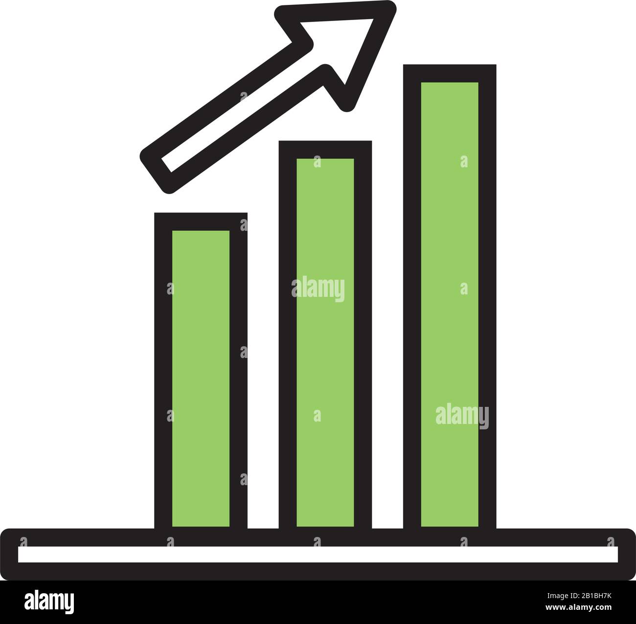 Isolated workflow bars line and fill style icon vector design Stock Vector Image & Art - Alamy