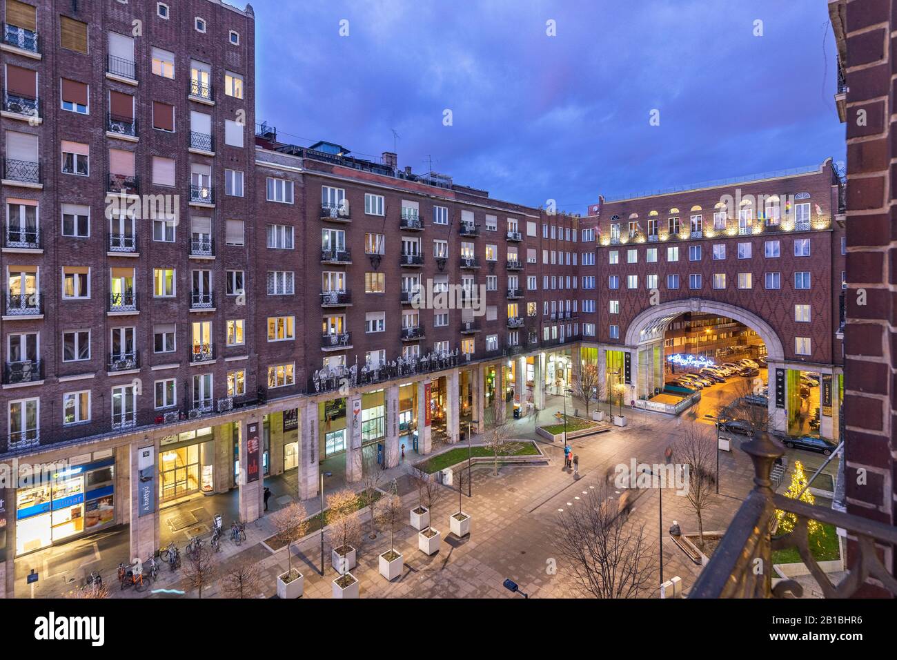 Vintage hungarian street view hi-res stock photography and images - Alamy