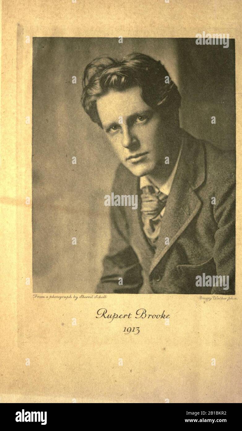 Rupert brooke hi-res stock photography and images - Alamy