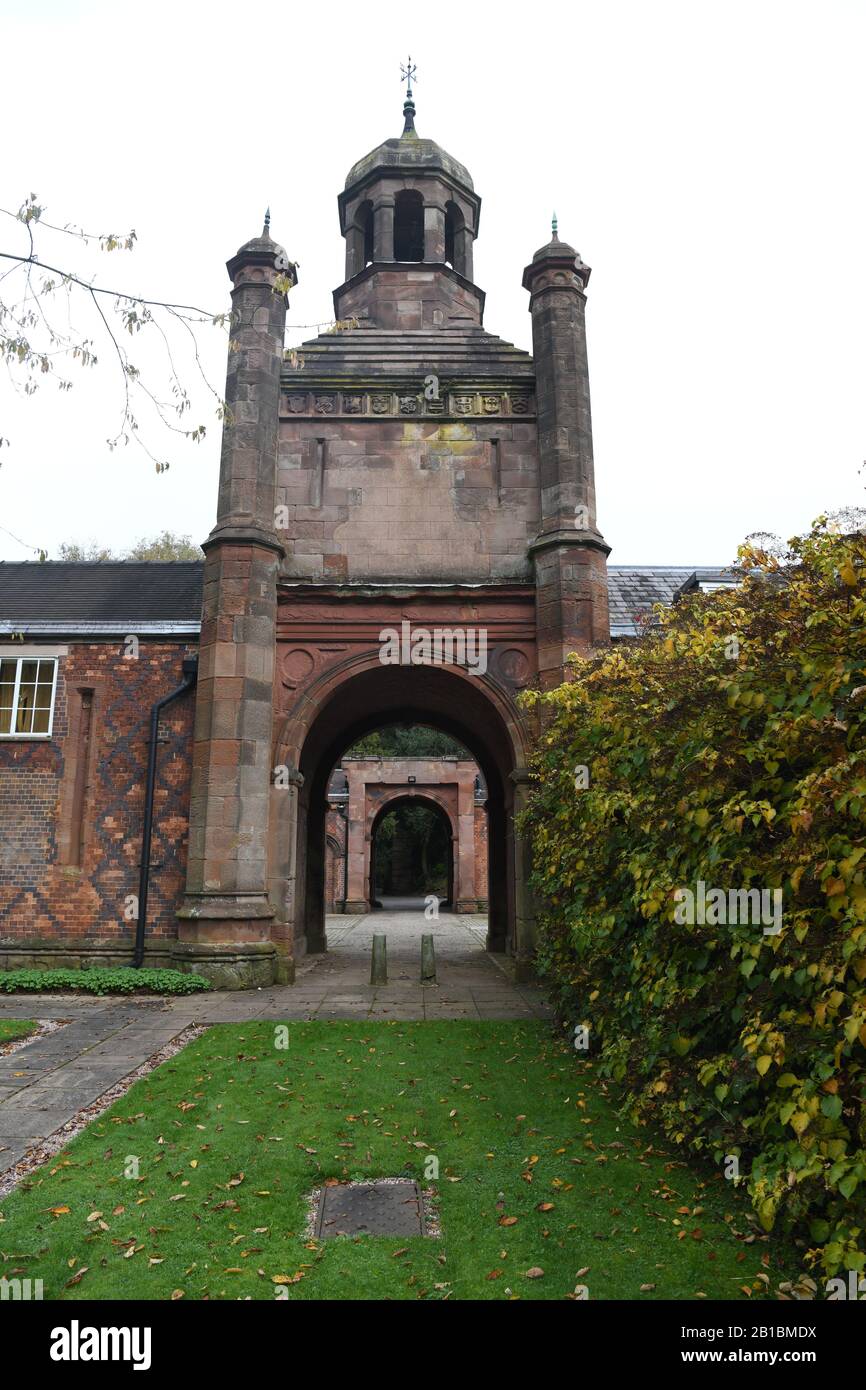 Keele University Clock House, Keele, Staffordshire, England UK Stock ...