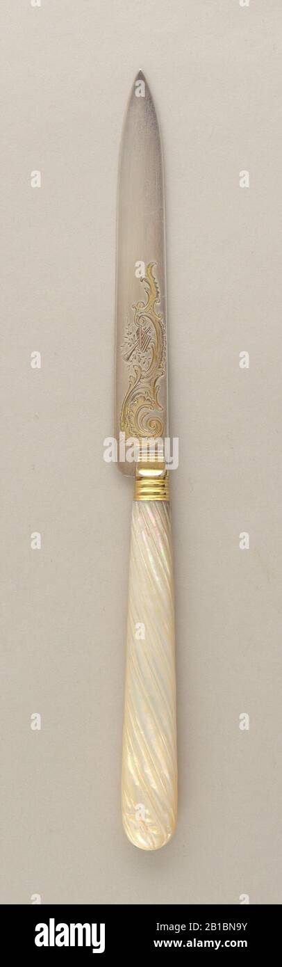 Fruit Knife (France), ca. 1890 Stock Photo - Alamy