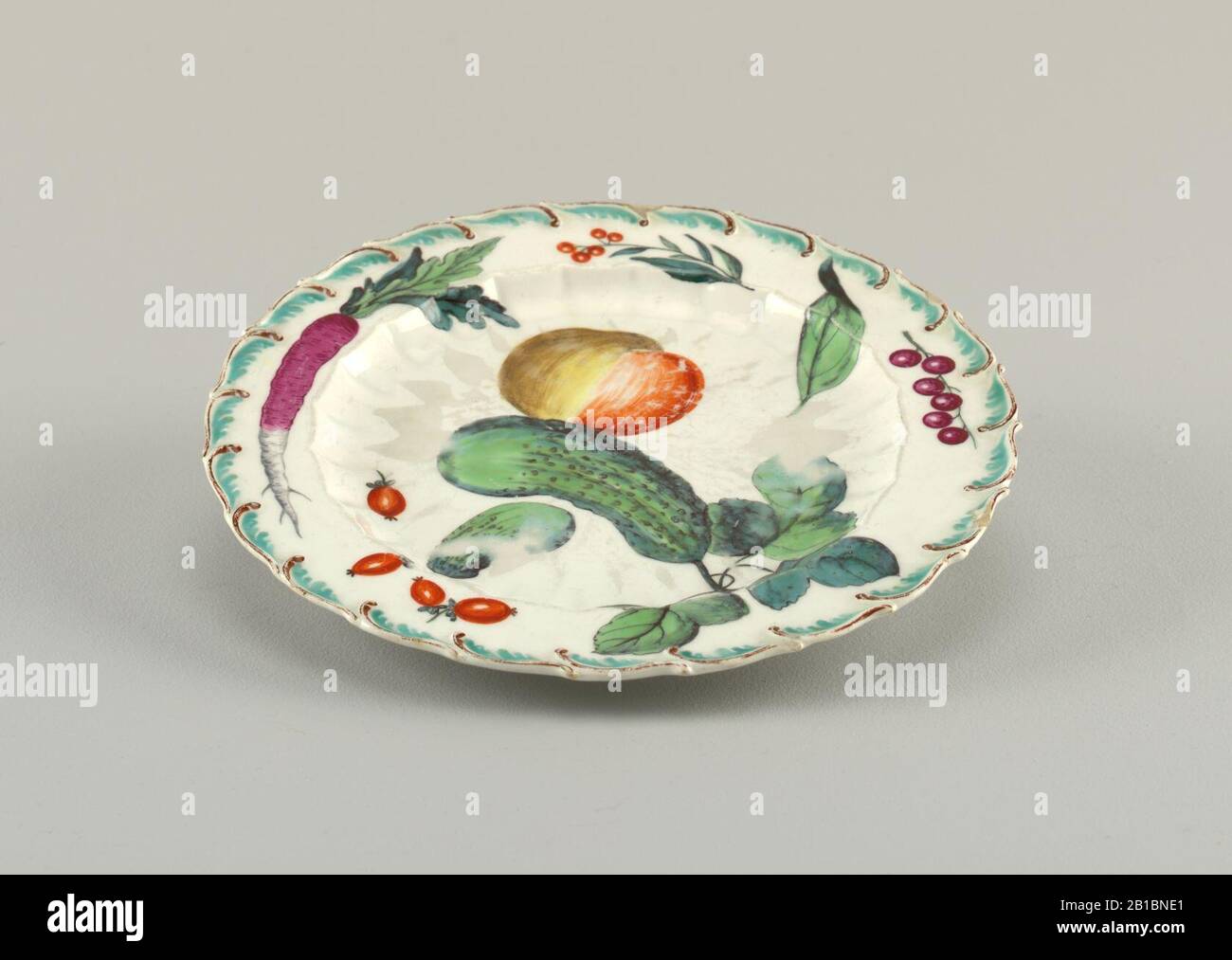 Fruit Plate, 1753–1758 Stock Photo - Alamy