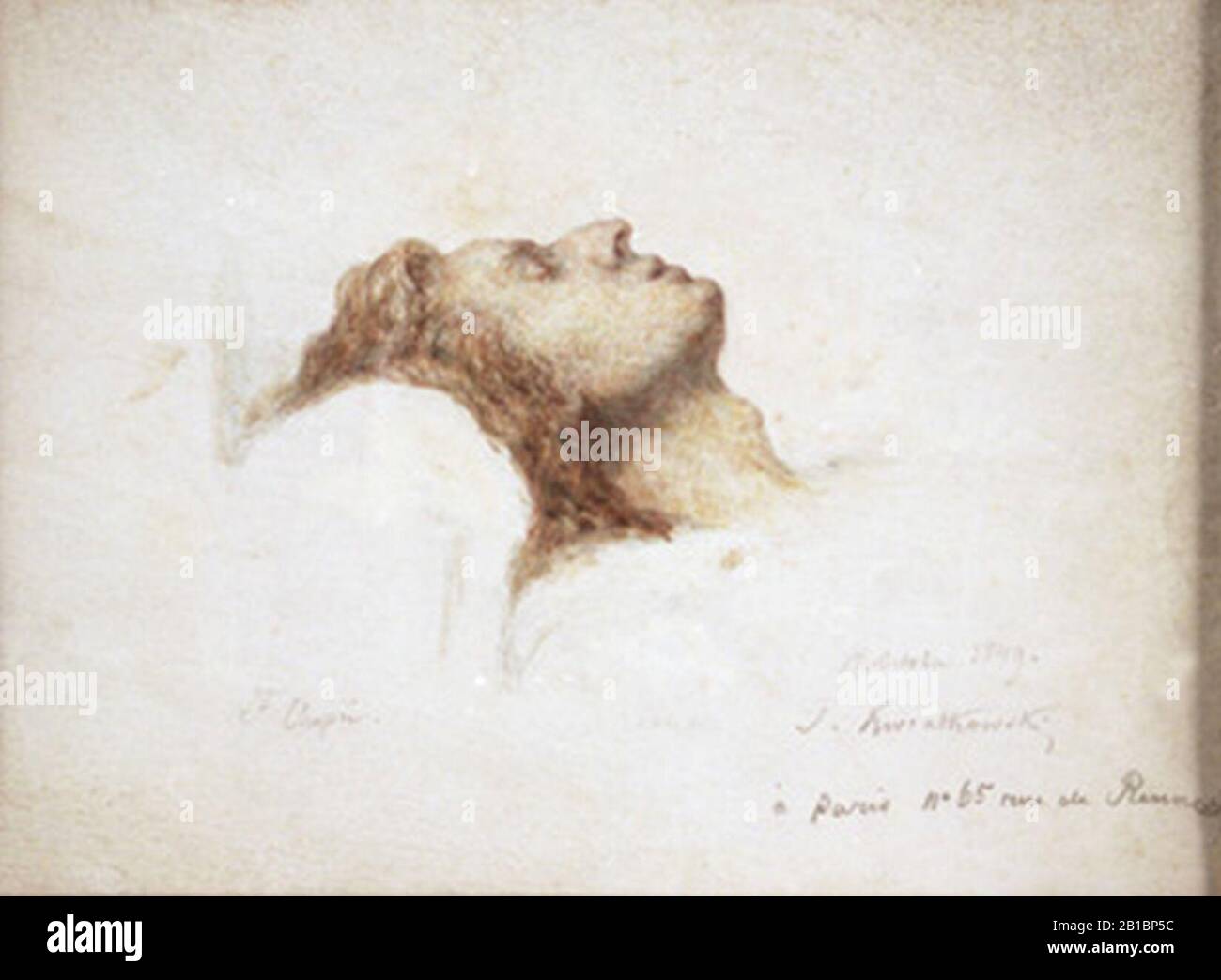 Chopin death hi-res stock photography and images - Alamy