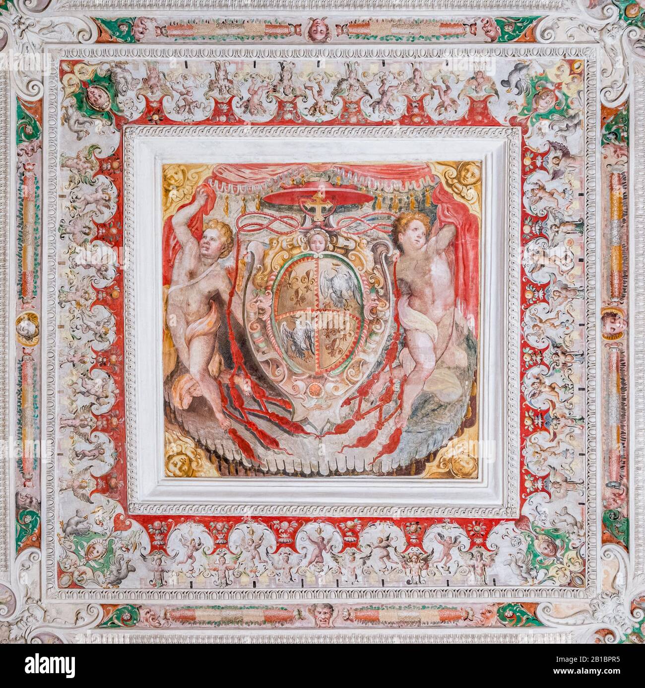 Rome ceiling roman architecture hi-res stock photography and images - Alamy