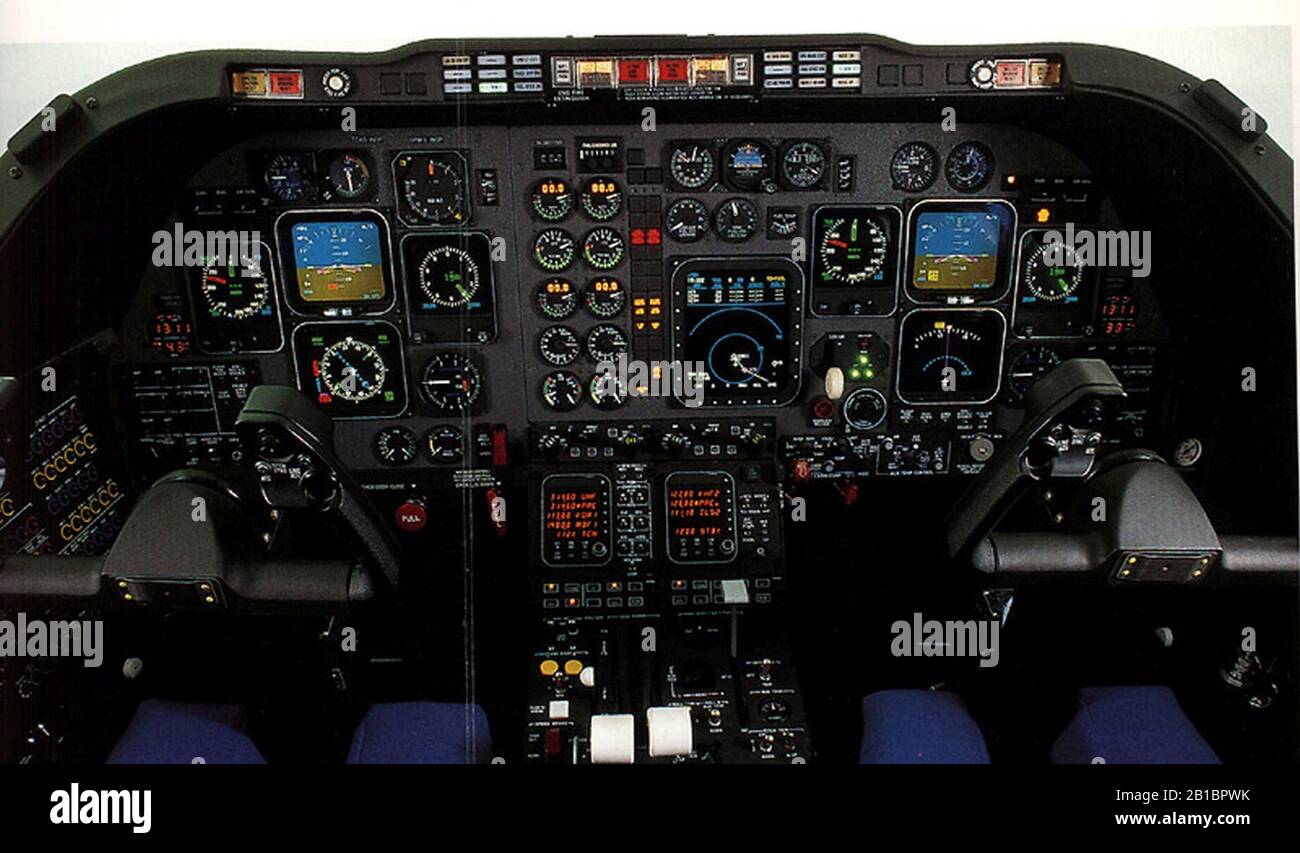 FTS T-1A Cockpit USAF Stock Photo - Alamy