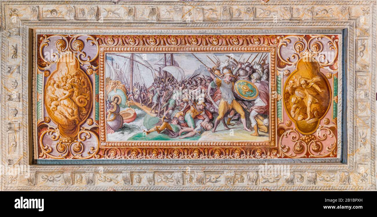 Rome ceiling roman architecture hi-res stock photography and images - Alamy