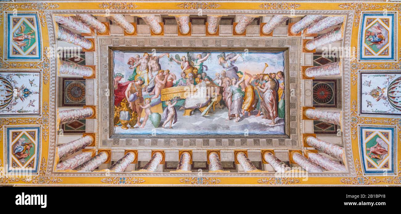 Rome ceiling roman architecture hi-res stock photography and images - Alamy