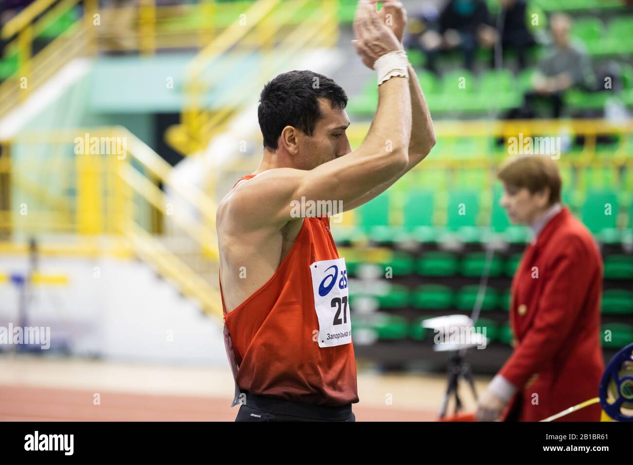 Shot put sector hi-res stock photography and images - Alamy