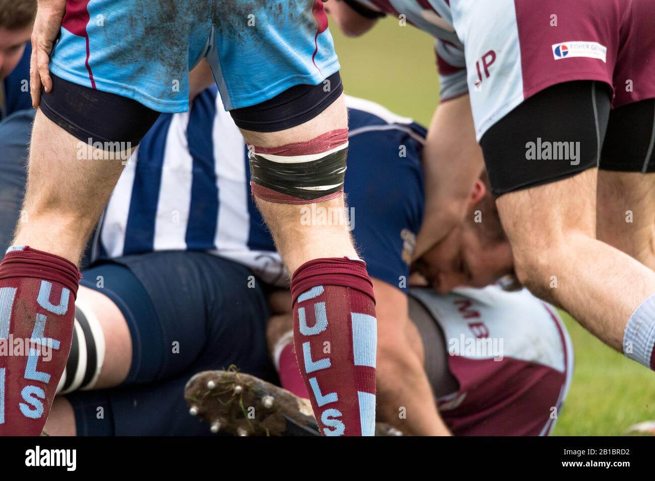 Dirty rugby union players hi-res stock photography and images - Alamy