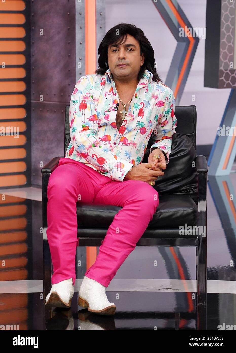 MIAMI, FL - FEB 24: Judge Ariel Miramontes (Albertano) is seen during ...