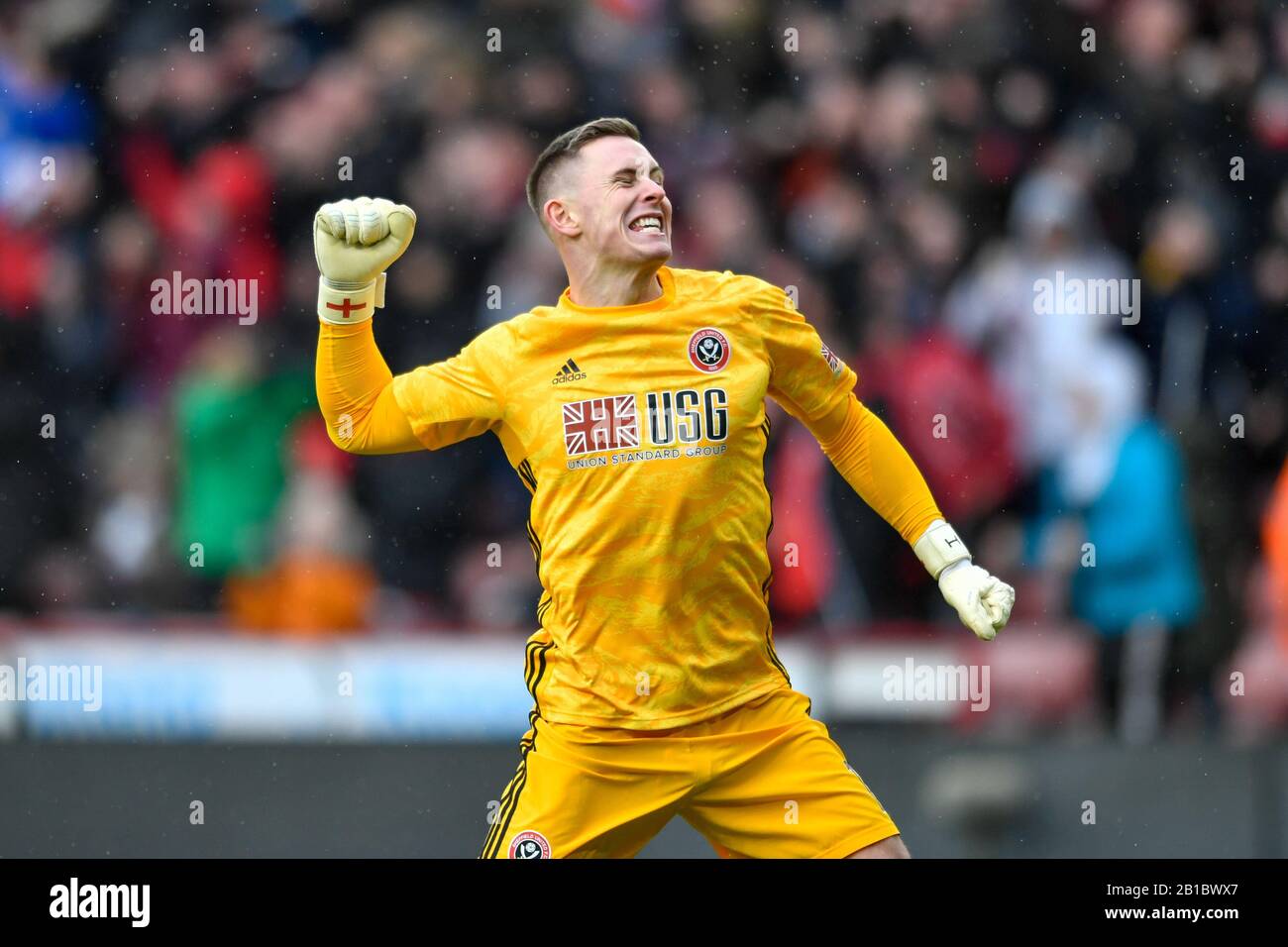 22nd February 2020, Bramall Lane, Sheffield, England; Premier League ...