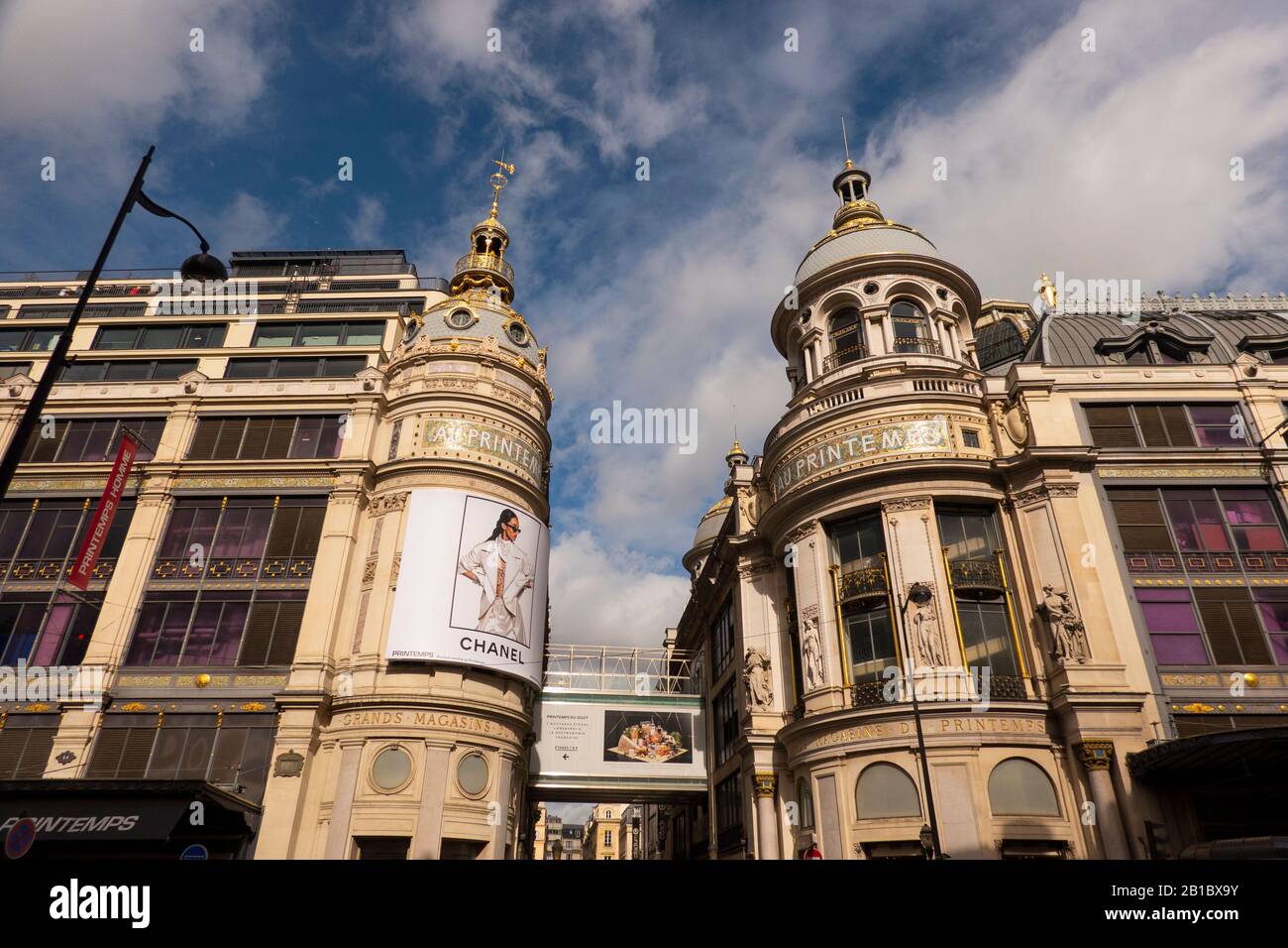 Printemps department store Paris France Stock Photo - Alamy