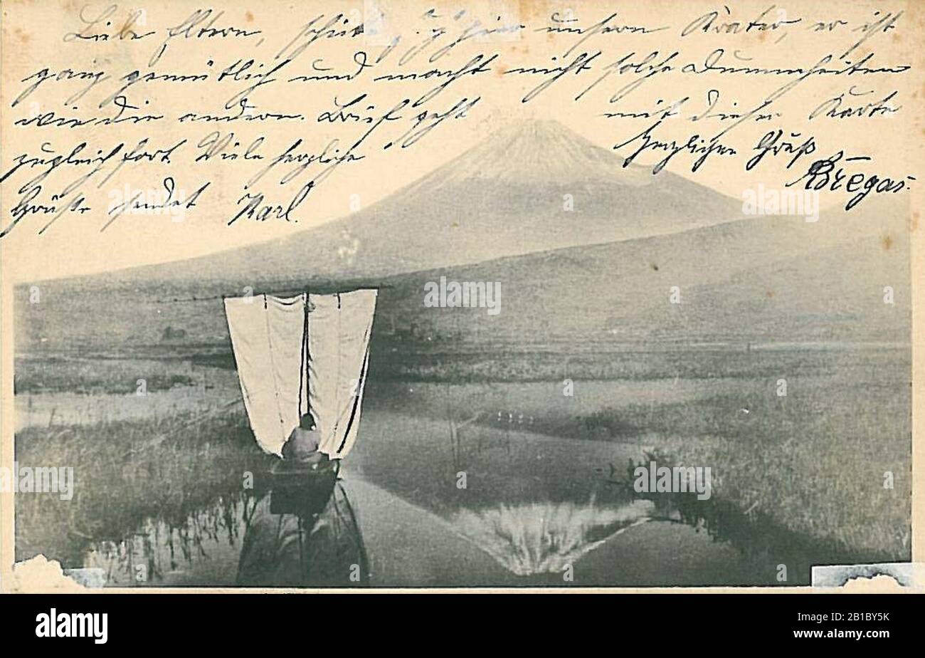 Fuji ca 1902 Stock Photo - Alamy