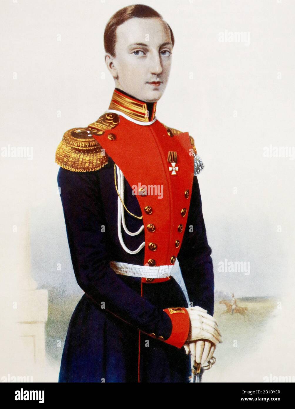Grand Duke Nikolai Nikolaevich the Elder is the son of the Russian ...