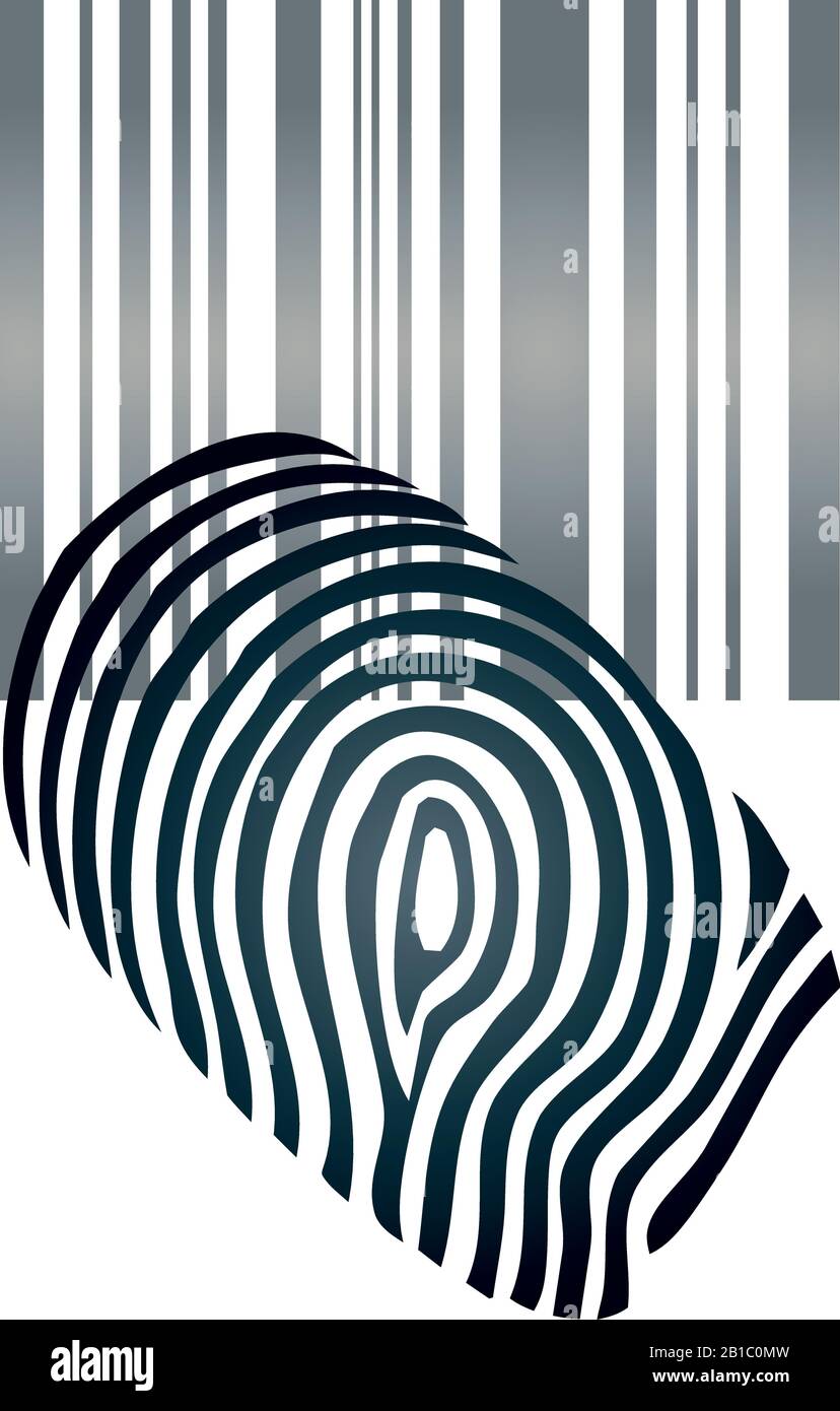 barcode, code, digital, security, virus, background Stock Vector Image ...