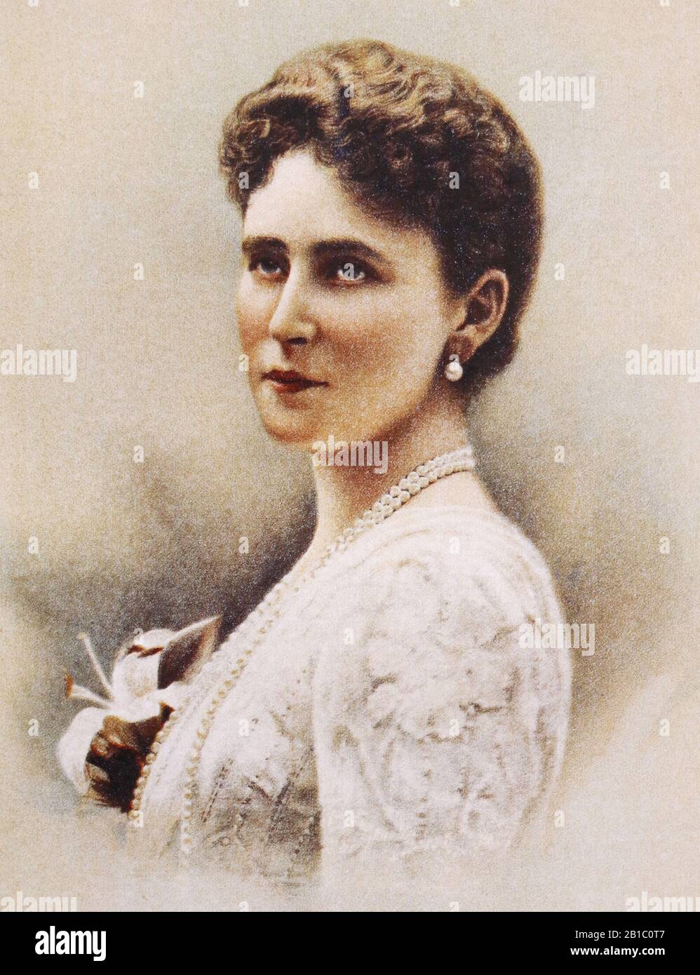 The Grand Duchess Elizabeth Feodorovna - the wife of Grand Duke Sergei ...