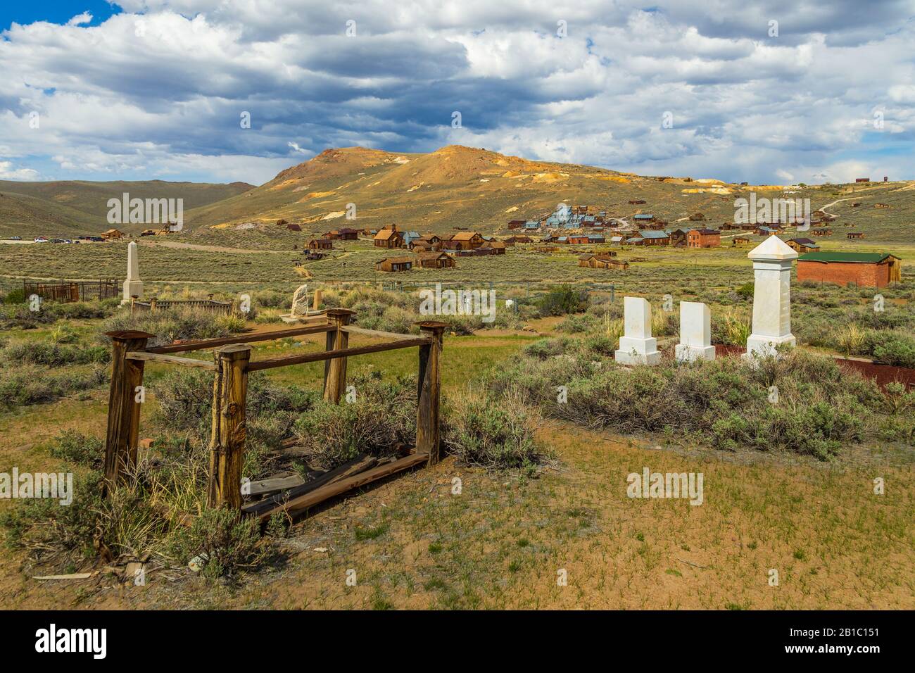 Bodie cemetery hi-res stock photography and images - Alamy