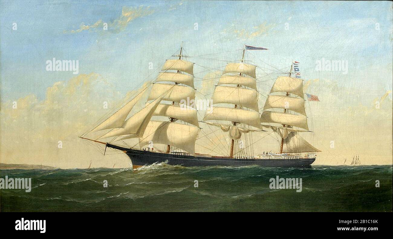 Full rigged ship hi-res stock photography and images - Alamy