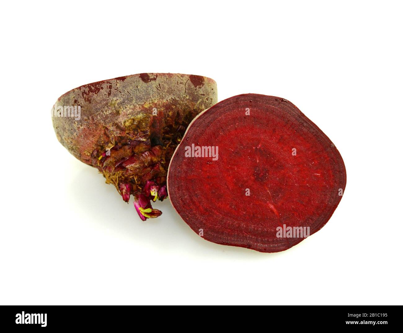 Fresh beetroot isolated on white background Stock Photo - Alamy