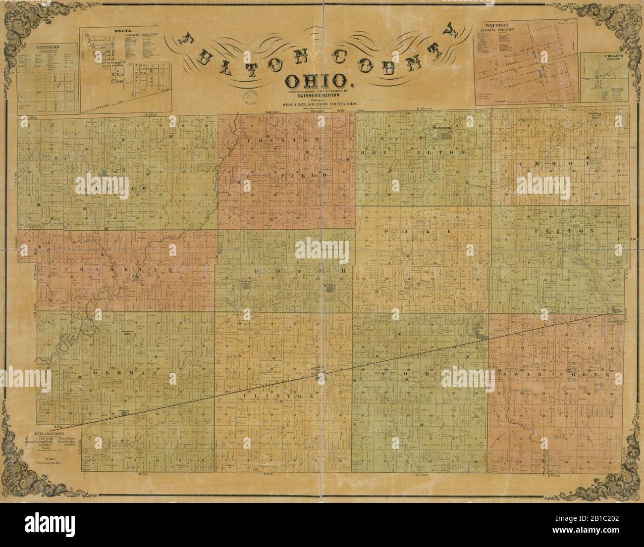 Fulton County, Ohio Stock Photo - Alamy