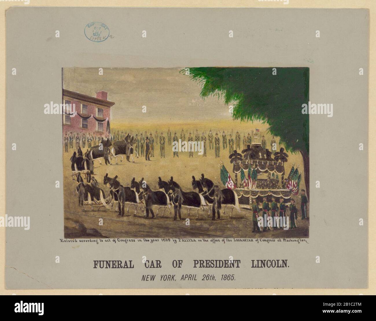 Lincoln funeral car hi-res stock photography and images - Alamy