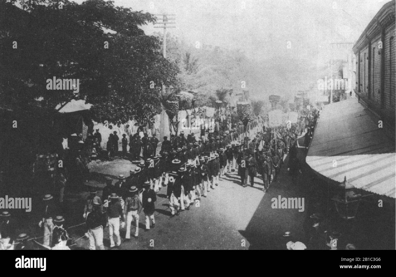 Funeral Procession of Queen Emma of Hawaii1 Stock Photo - Alamy