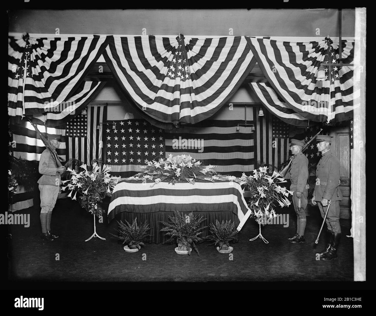 Funeral, General George Stock Photo - Alamy