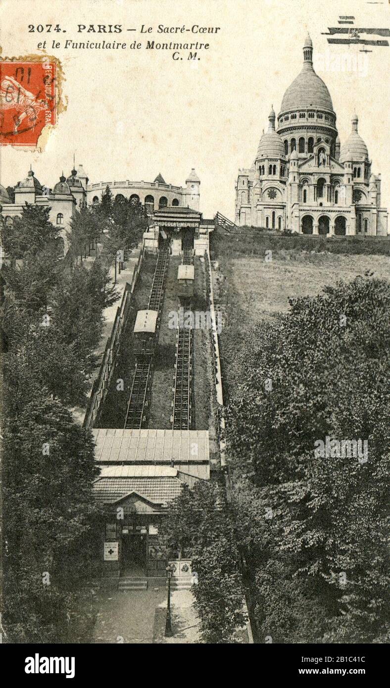 Le funiculaire de montmartre hi-res stock photography and images - Alamy