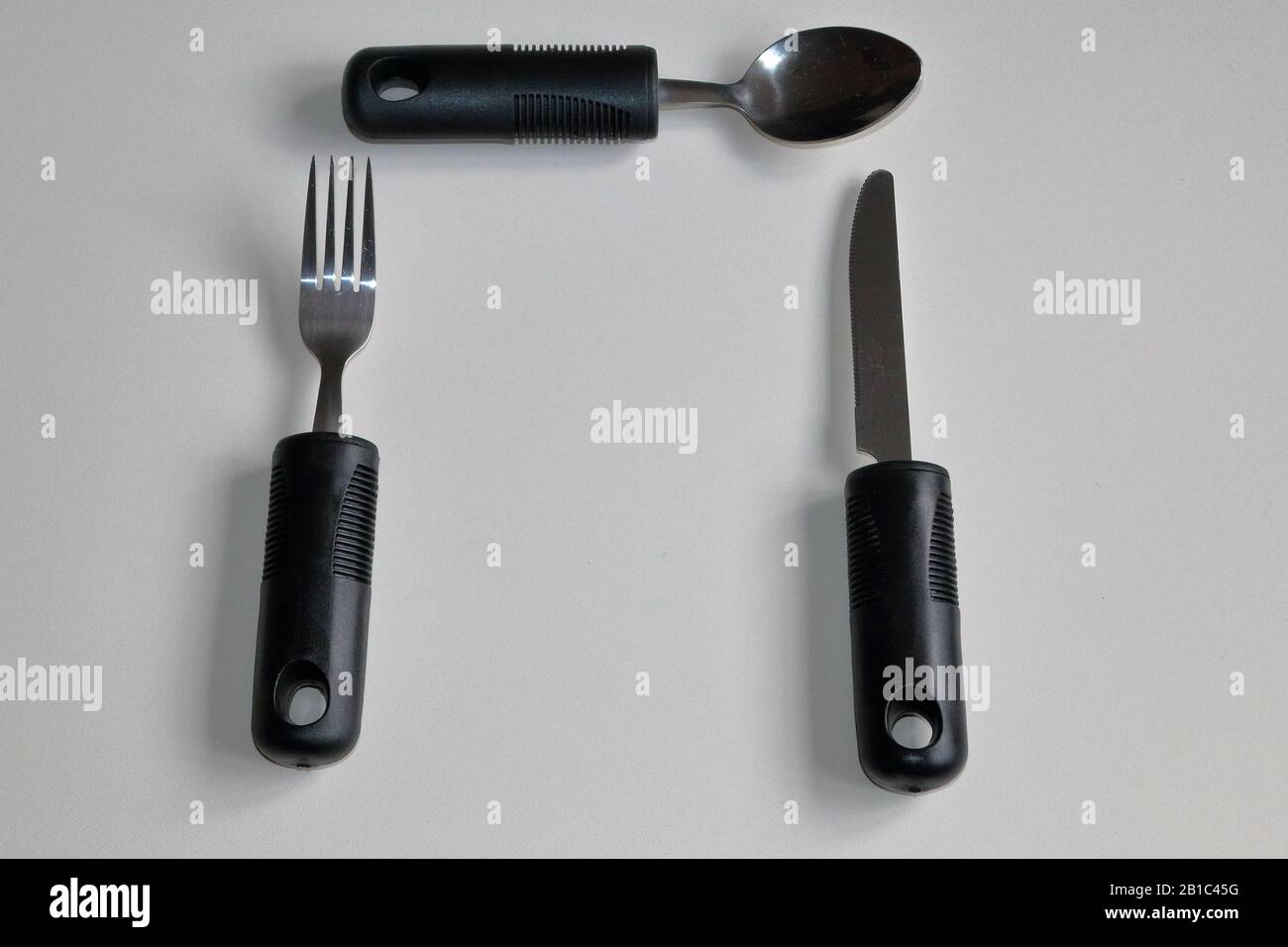 large handled cutlery for people with poor grip such as the elderly ...