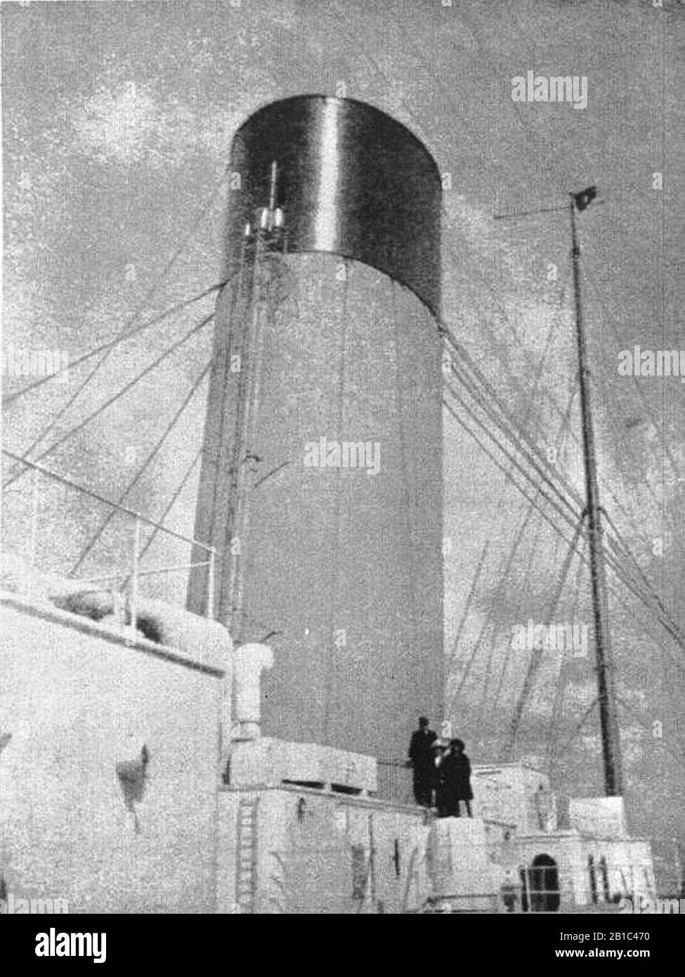 Funnel for Titanic Stock Photo - Alamy