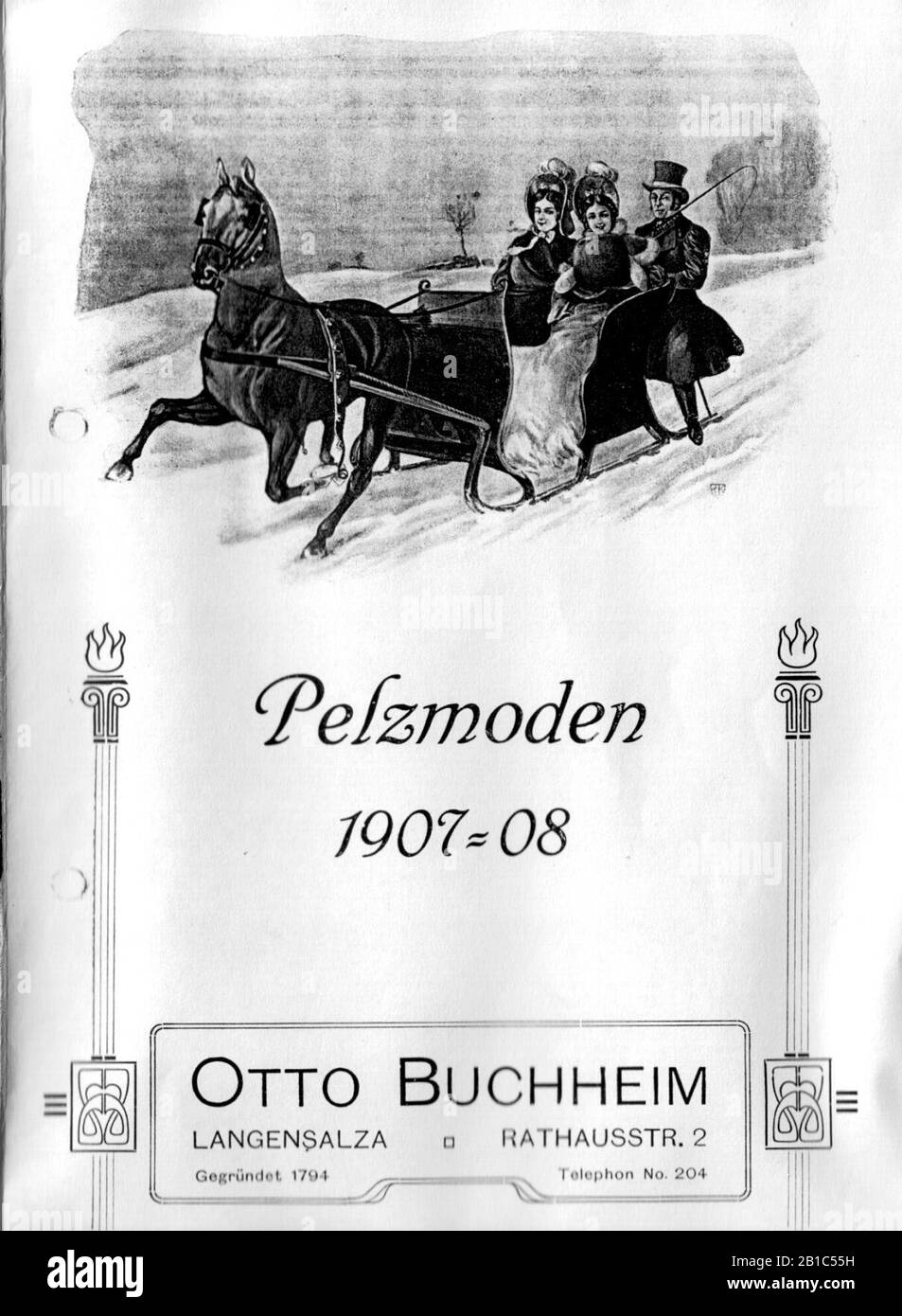 Historical furrier hi-res stock photography and images - Alamy