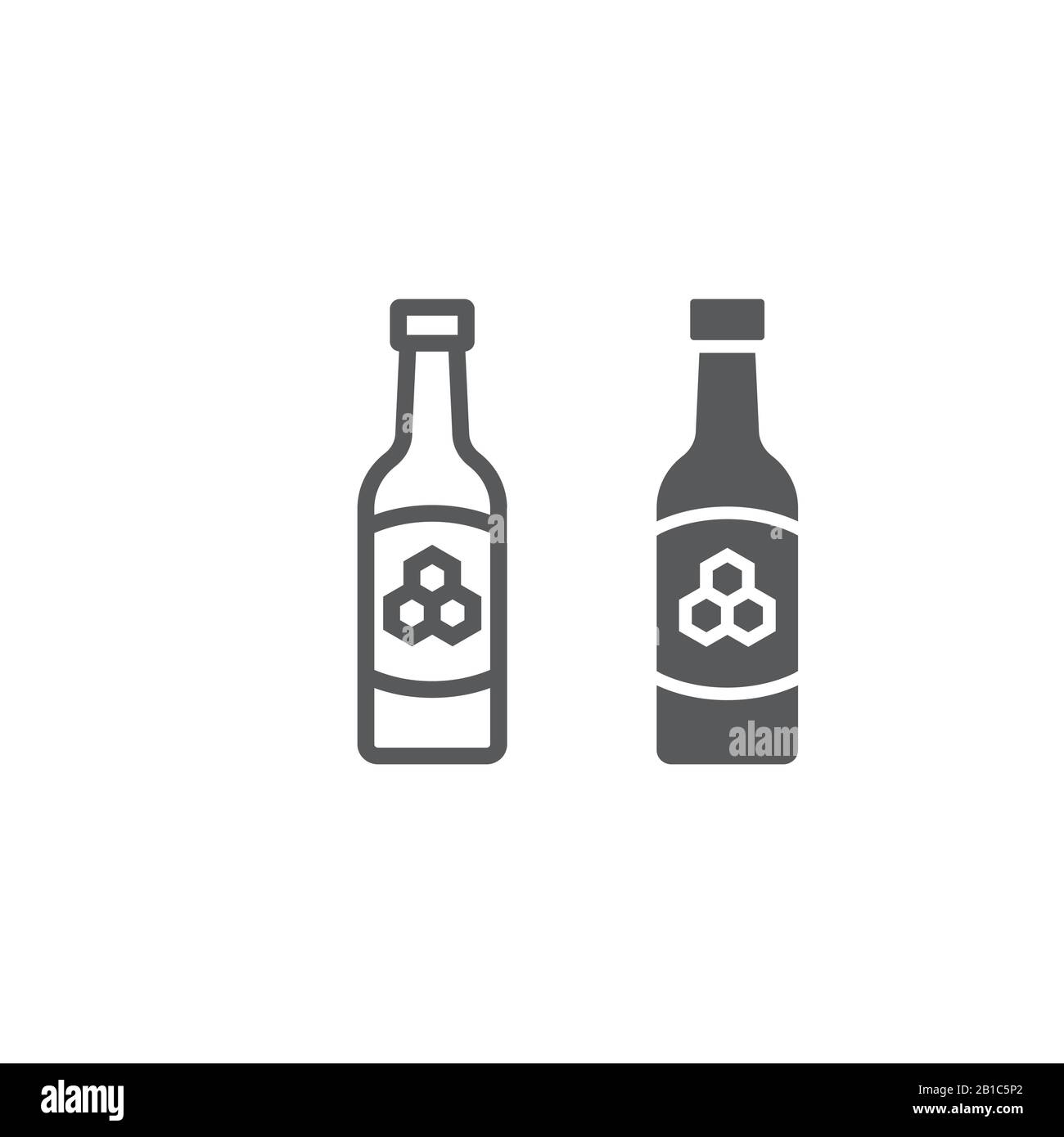 Mead drink illustration Stock Vector Images - Alamy