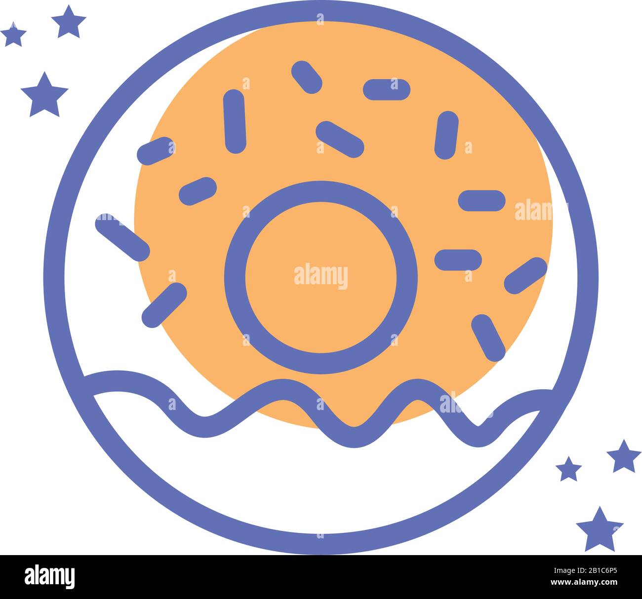 Donut addiction Stock Vector Images - Alamy