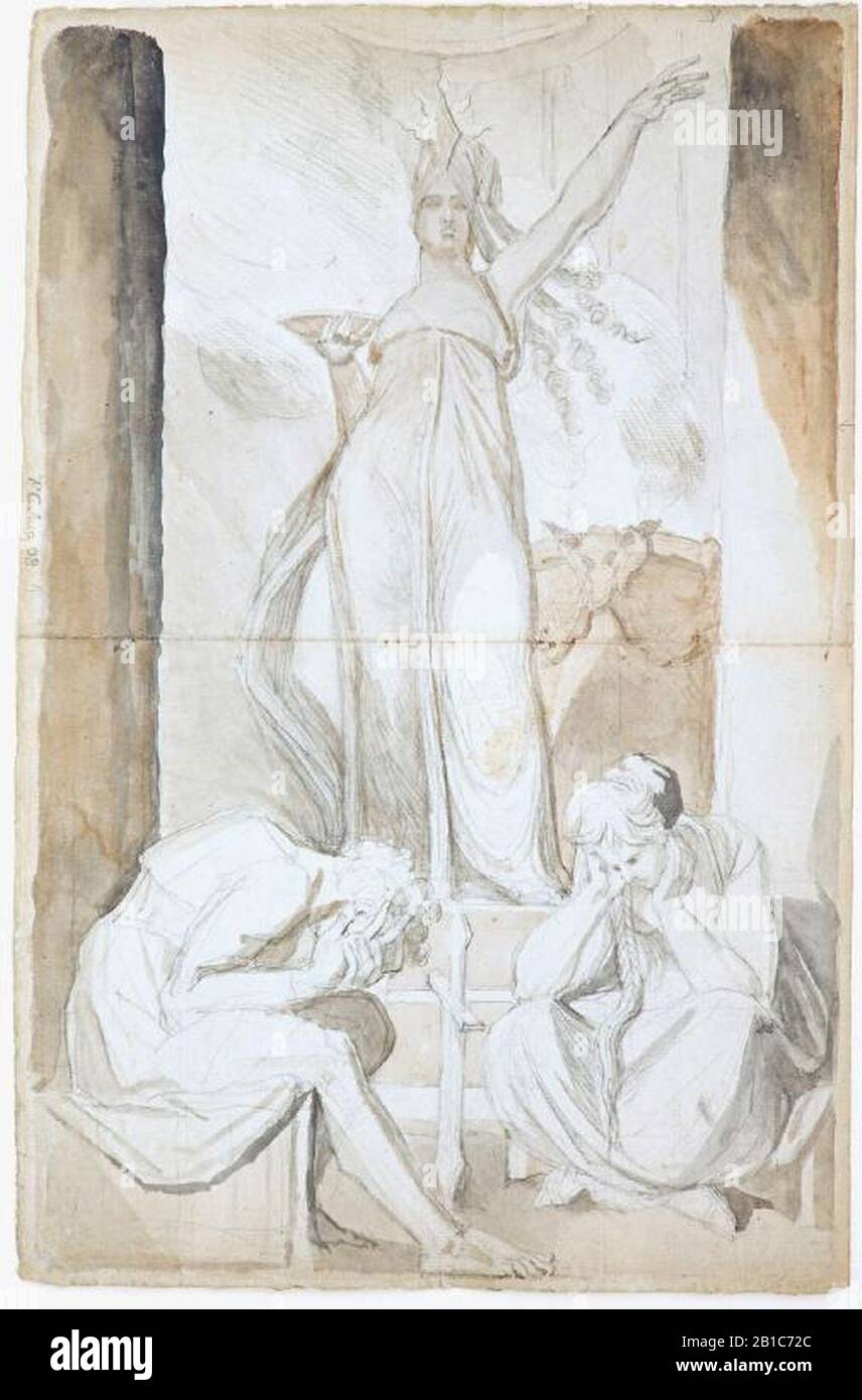 Füssli - Circe absolving Medea and Jason of the killing of Medea's ...