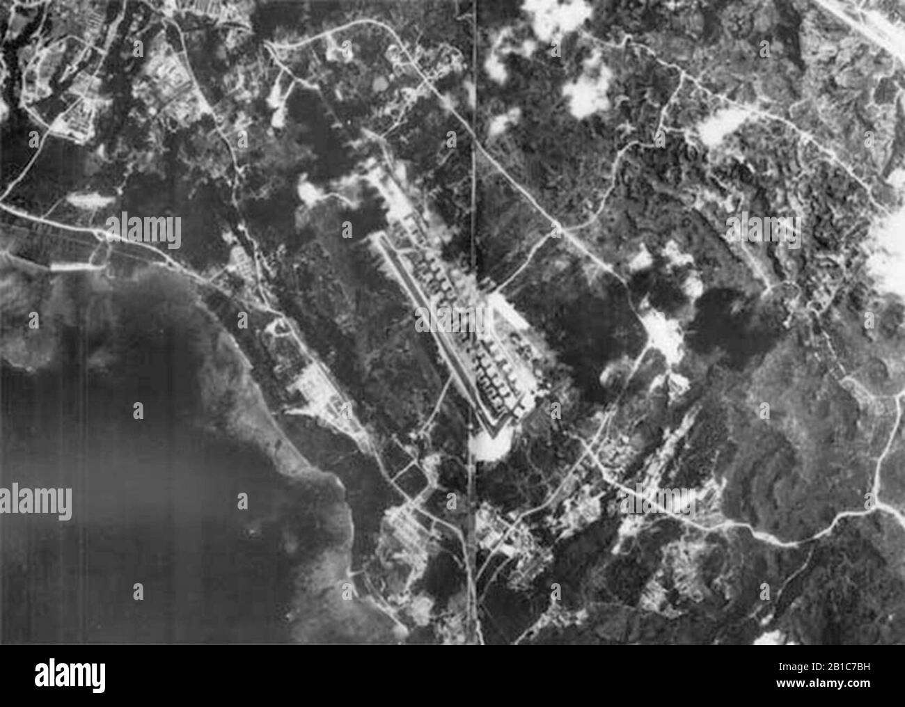 Futenma Air Base in Okinawa, Japan circa 1945 Stock Photo - Alamy