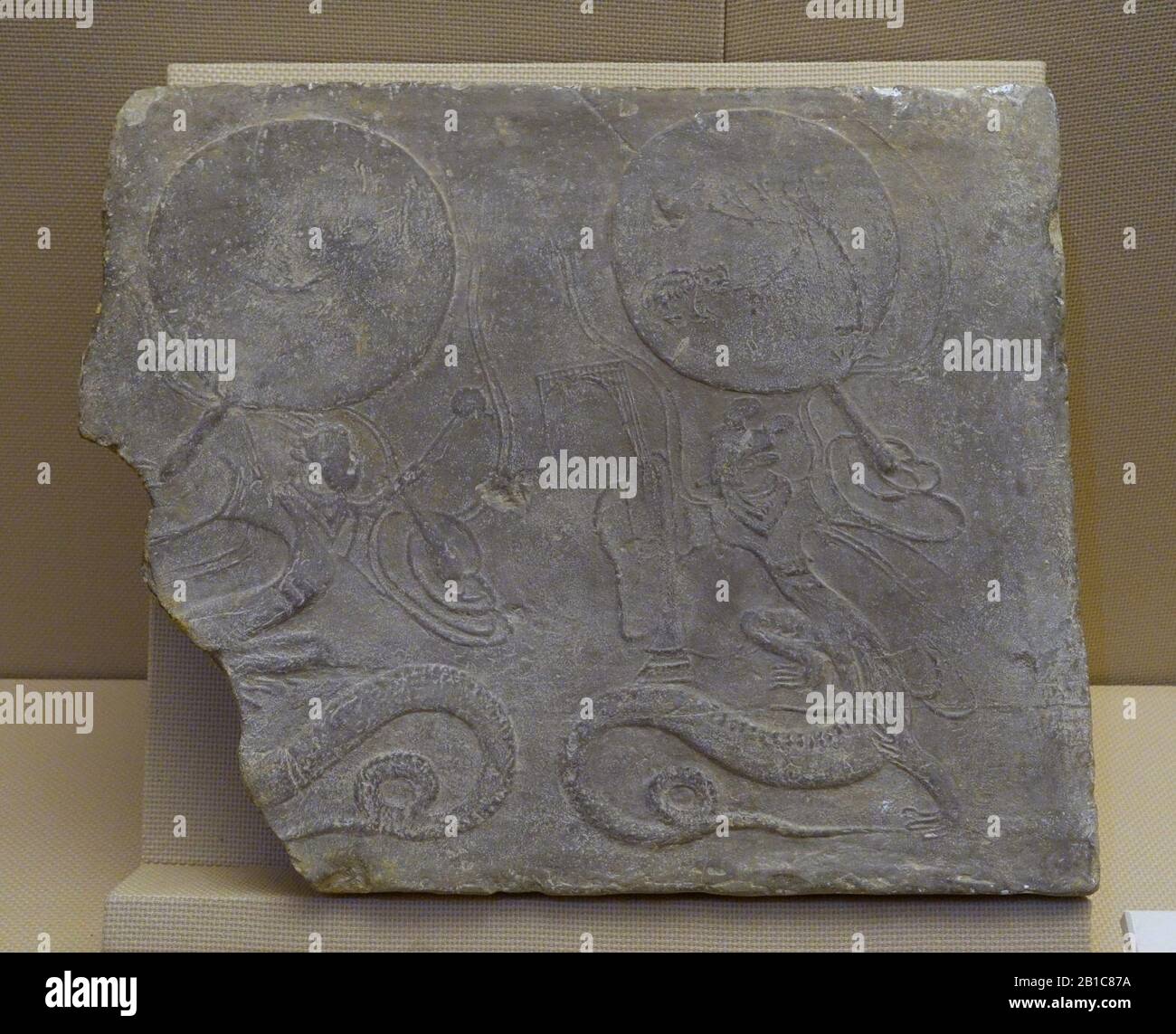 Fuxi and Nvwa, China, collected from Chongzhou City, Sichuan, Eastern ...