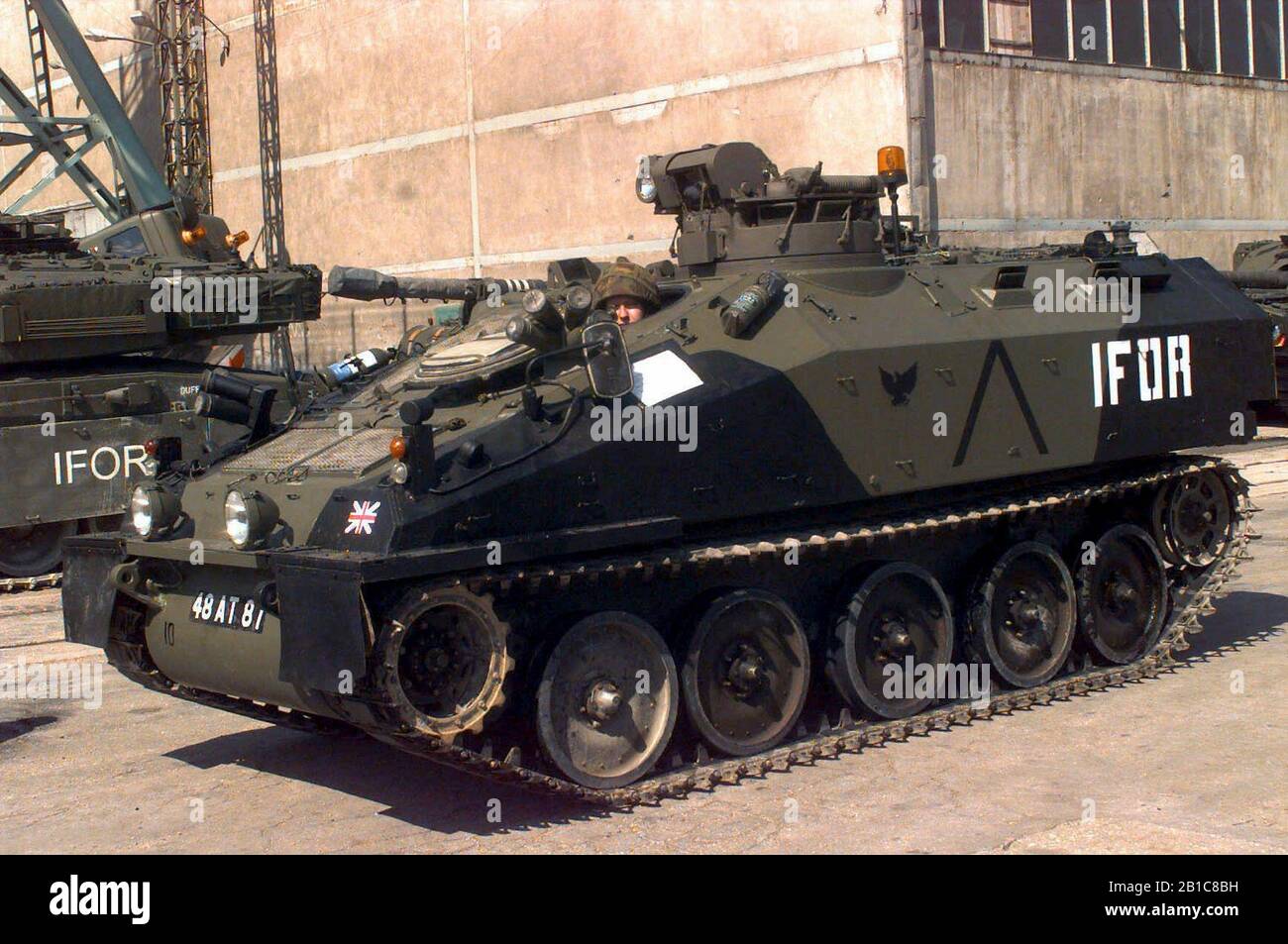 FV103 Spartan IFOR Stock Photo - Alamy