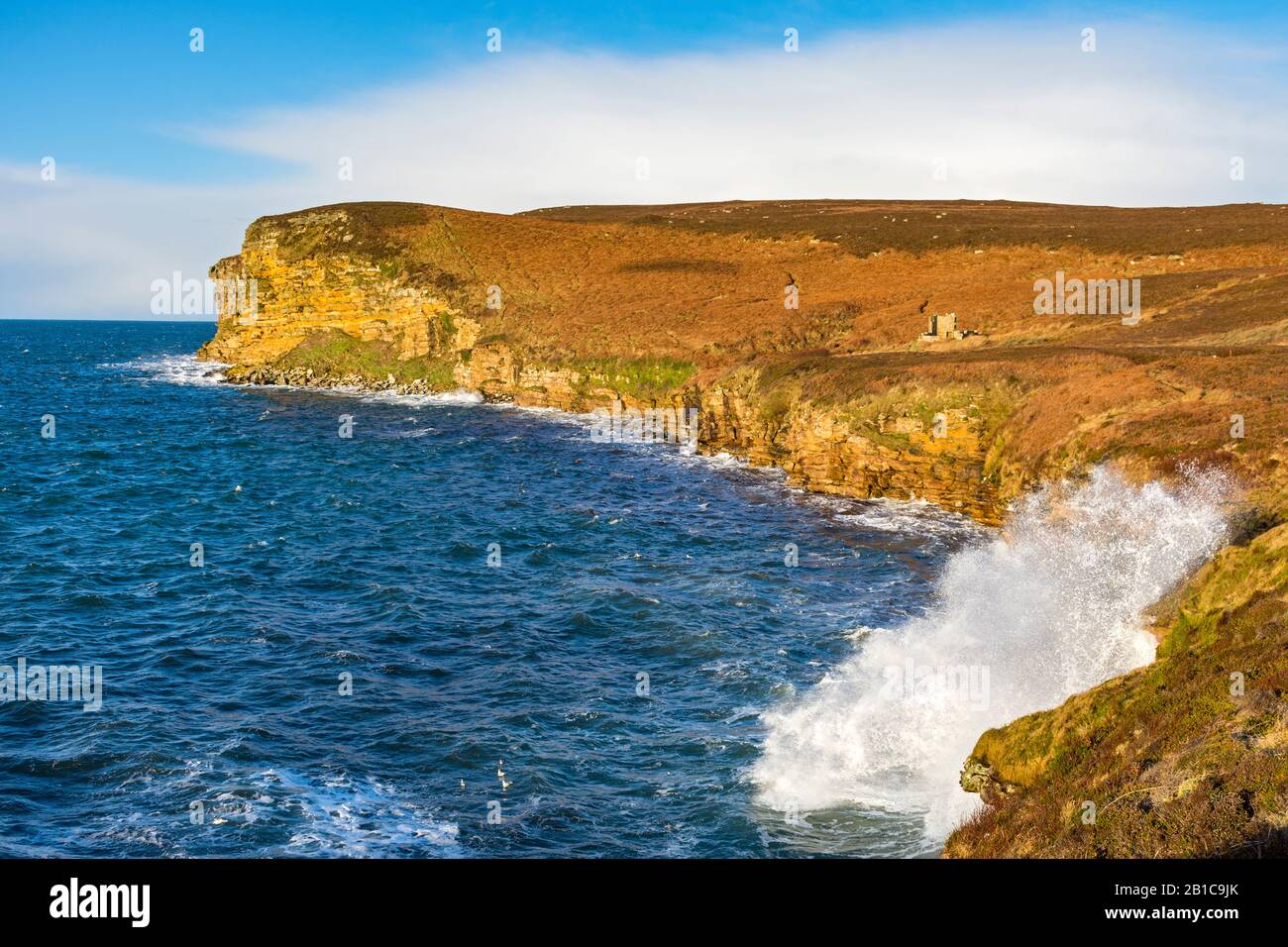 Dunnet head cliffs hi-res stock photography and images - Alamy