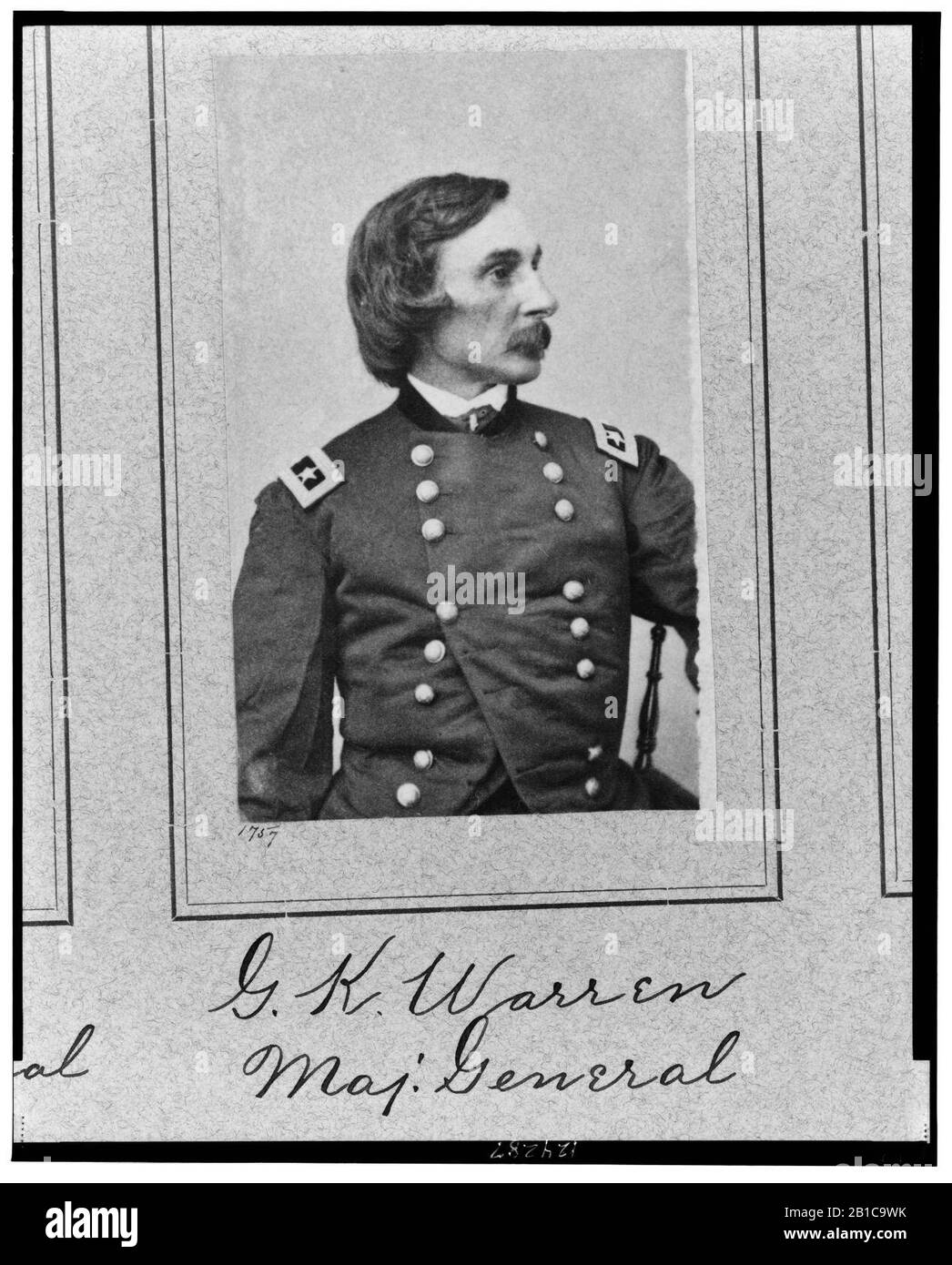 G. K. Warren, Maj. General Stock Photo - Alamy