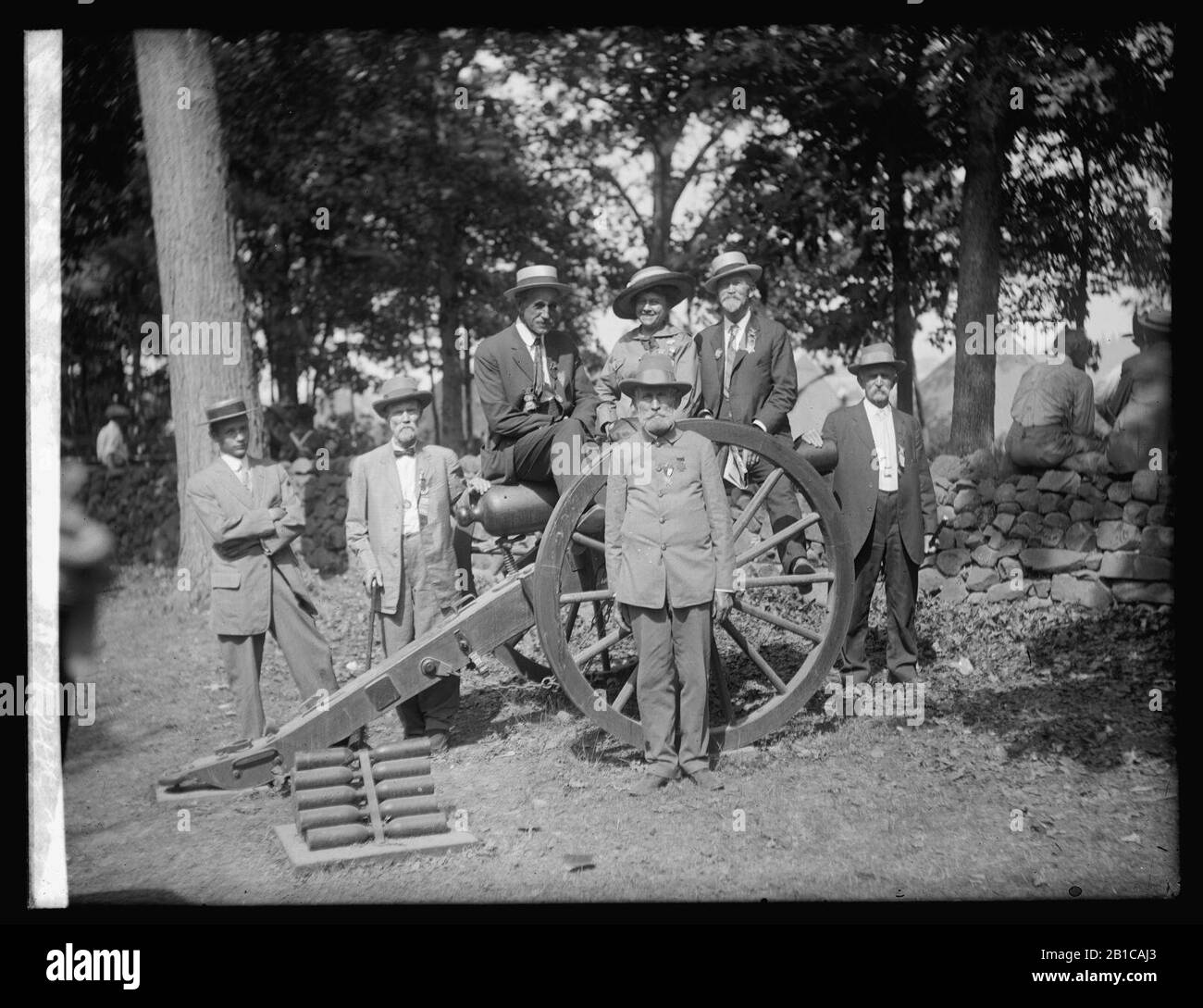 G.A.R. reunion, Gettysburg, (Pennsylvania Stock Photo - Alamy