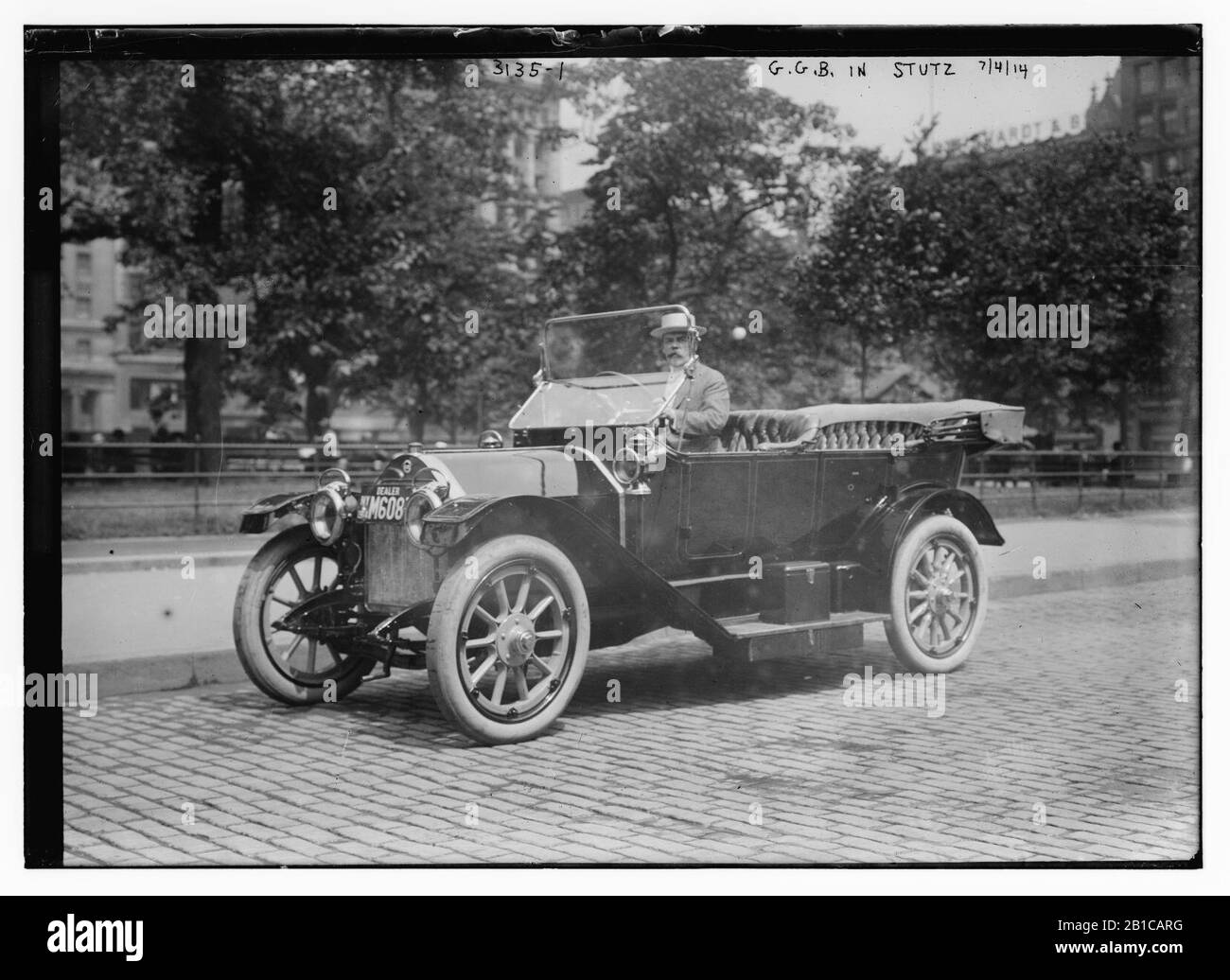 G.G.B. (i.e., George Grantham Bain) in Stutz Stock Photo - Alamy