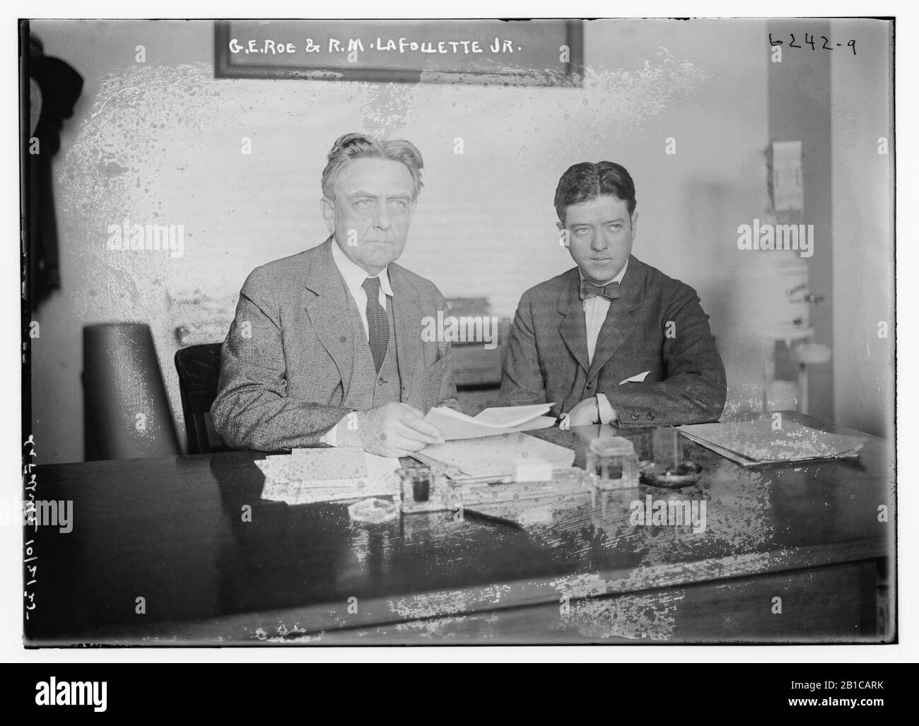 G.E. Roe & R.M. LaFollette Jr Stock Photo - Alamy
