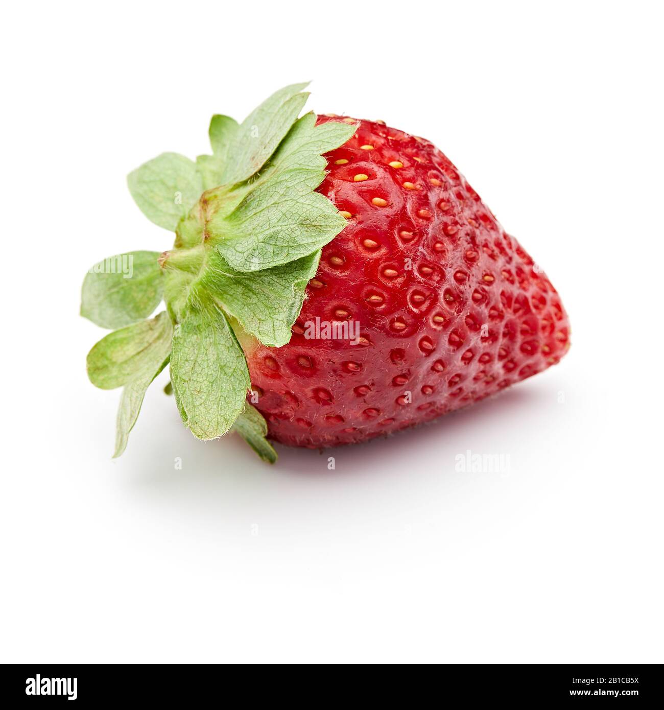 Strawberry Isolated on White Background Stock Photo - Alamy