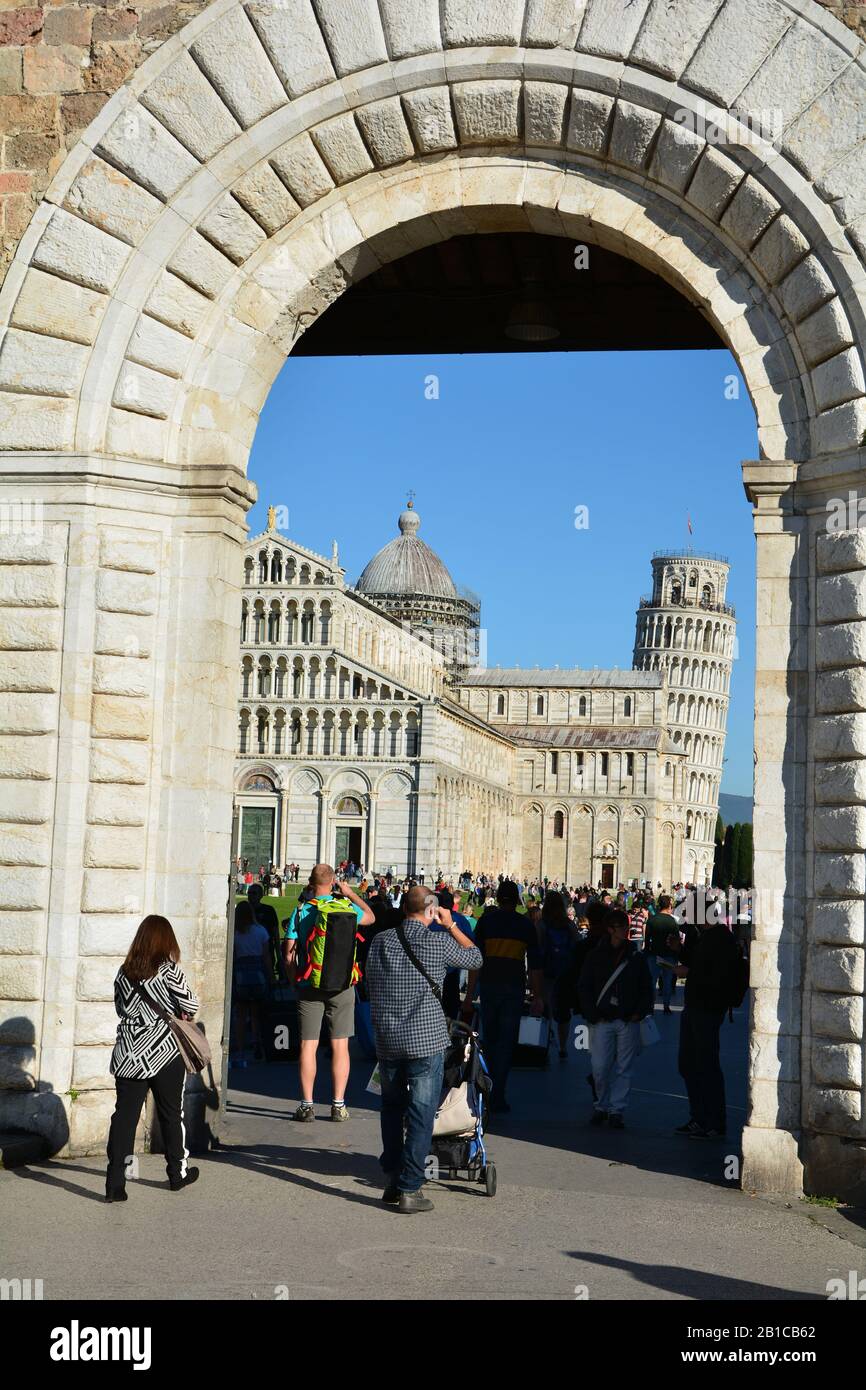 Pisa city gate hi-res stock photography and images - Alamy